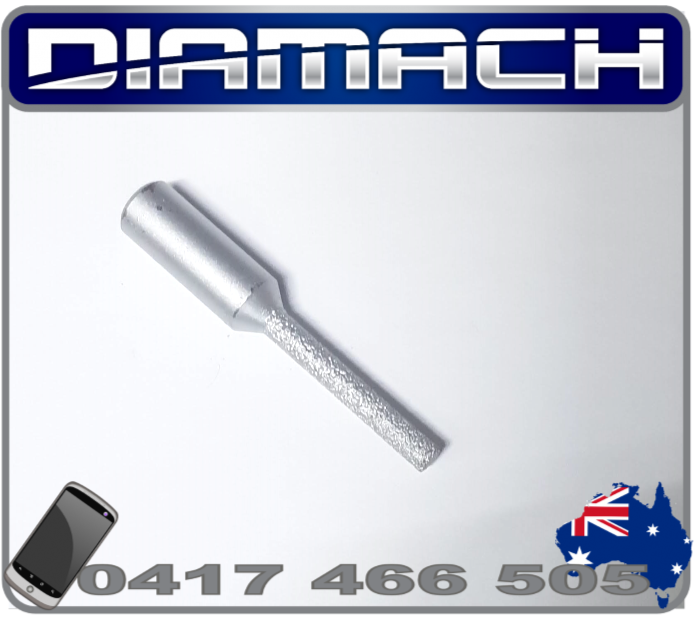 6mm Bullnose Router 1/2" Shank - DIAMACH Pty Ltd